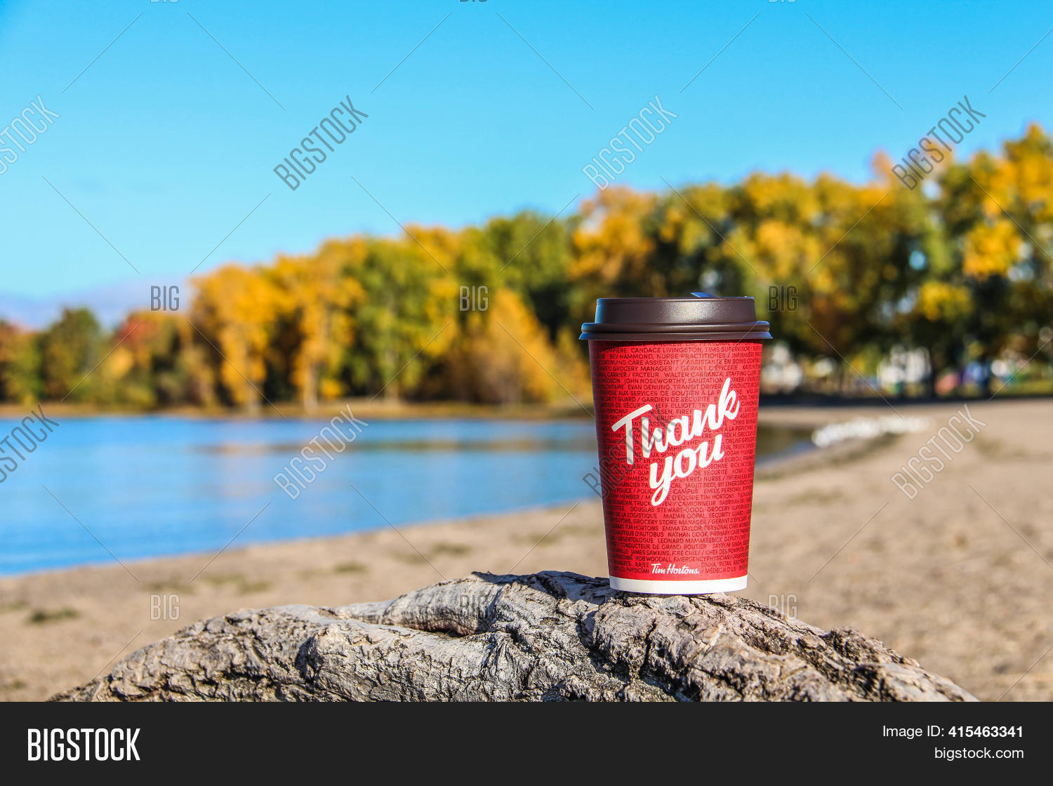 Red Paper Tim Hortons Image & Photo (Free Trial) | Bigstock