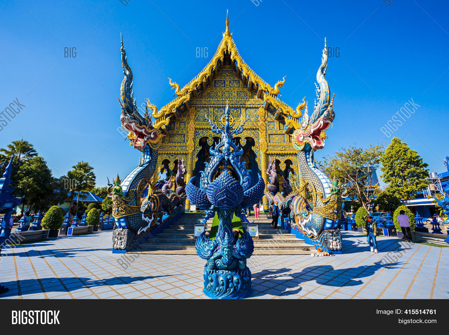 Beautiful Blue Temple Image & Photo (Free Trial) | Bigstock