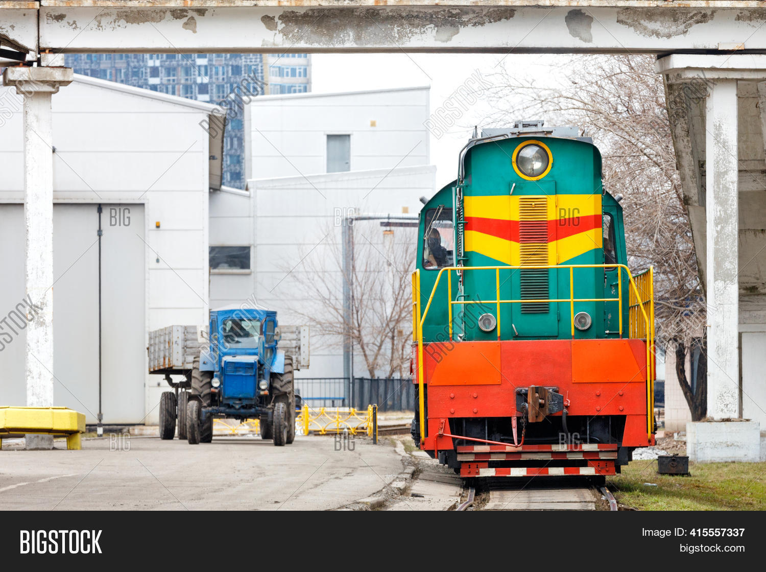 Old Diesel Railway Image & Photo (Free Trial) | Bigstock