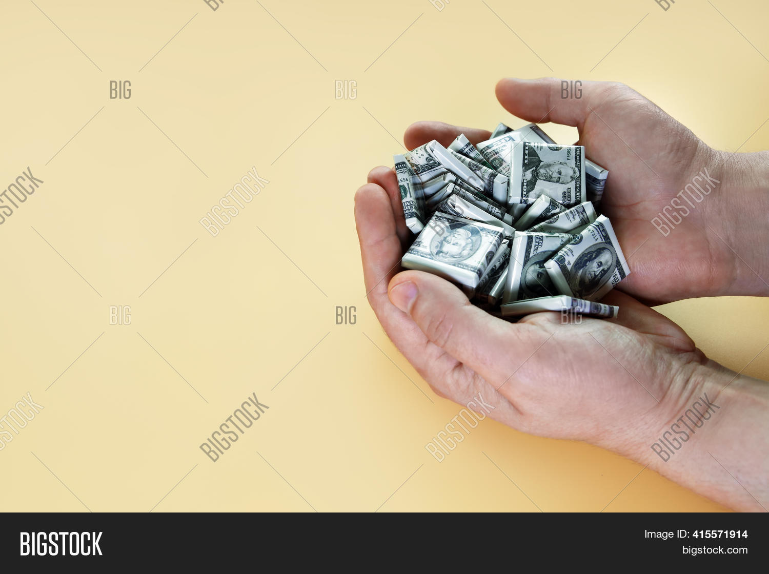 Hands Hold Handful Image & Photo (Free Trial) | Bigstock