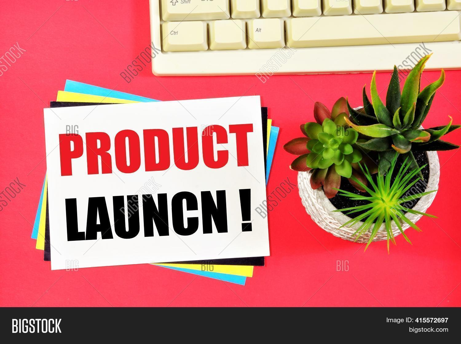 Product Launch. Text Image & Photo (Free Trial) | Bigstock