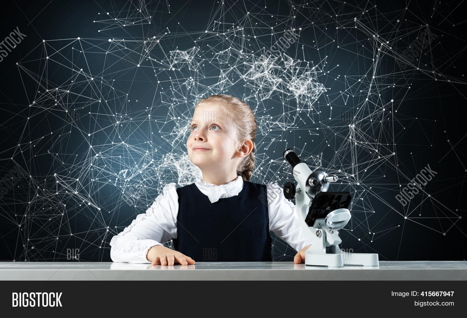 Little Girl Scientist Image & Photo (Free Trial) | Bigstock