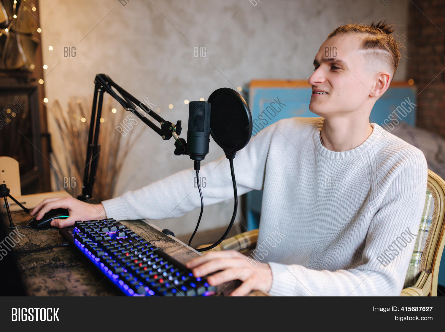 Young Man Makes Image & Photo (Free Trial) | Bigstock