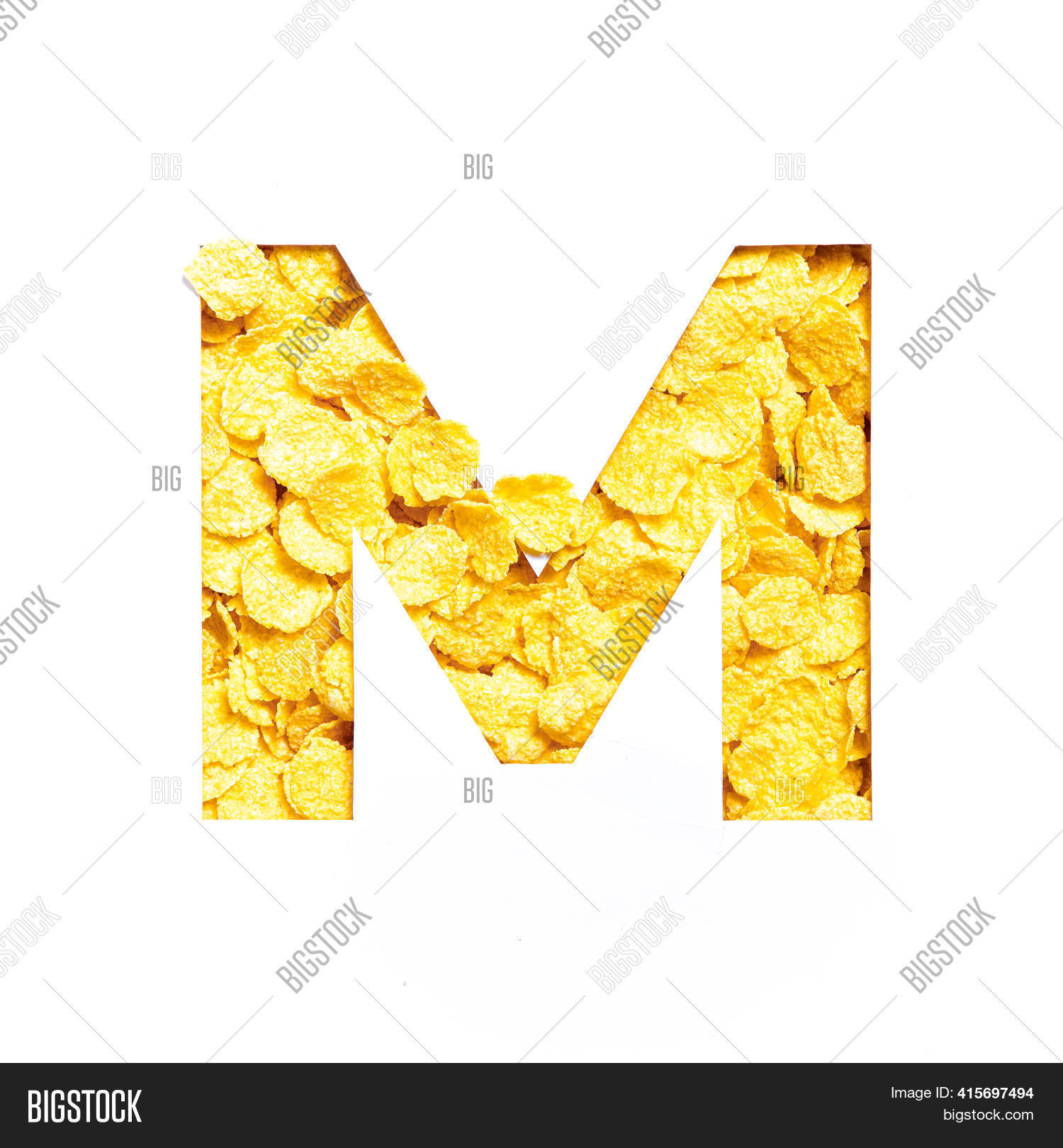Letter M Alphabet Made Image & Photo (Free Trial) | Bigstock
