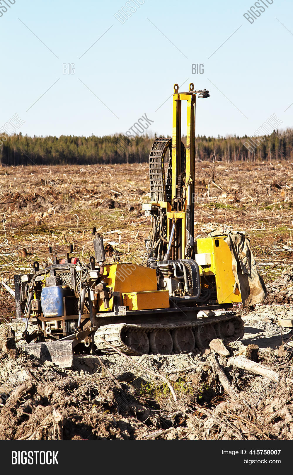 Mini-drilling Rig On Image & Photo (Free Trial) | Bigstock