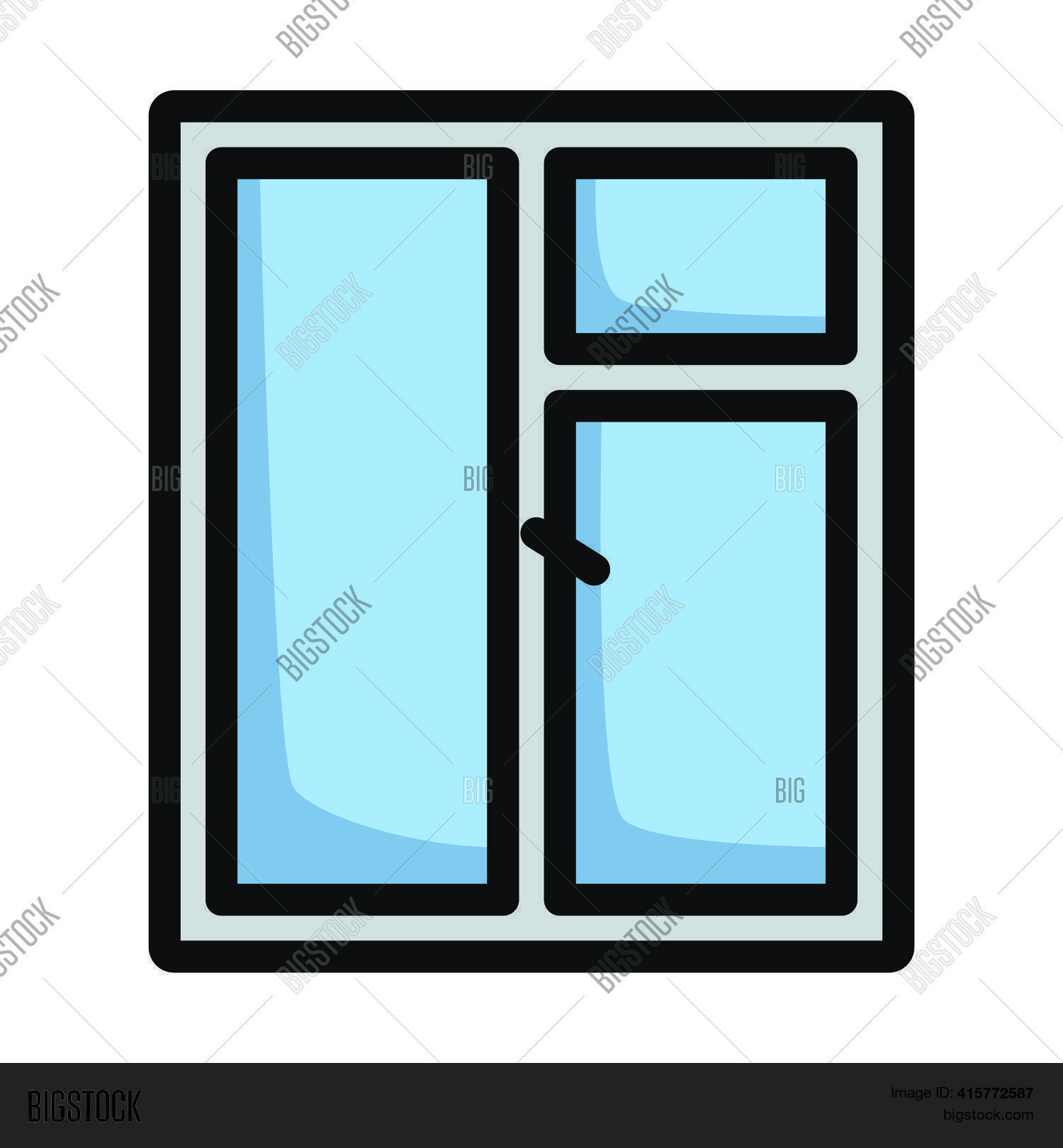 Icon Closed Window Vector & Photo (Free Trial) | Bigstock