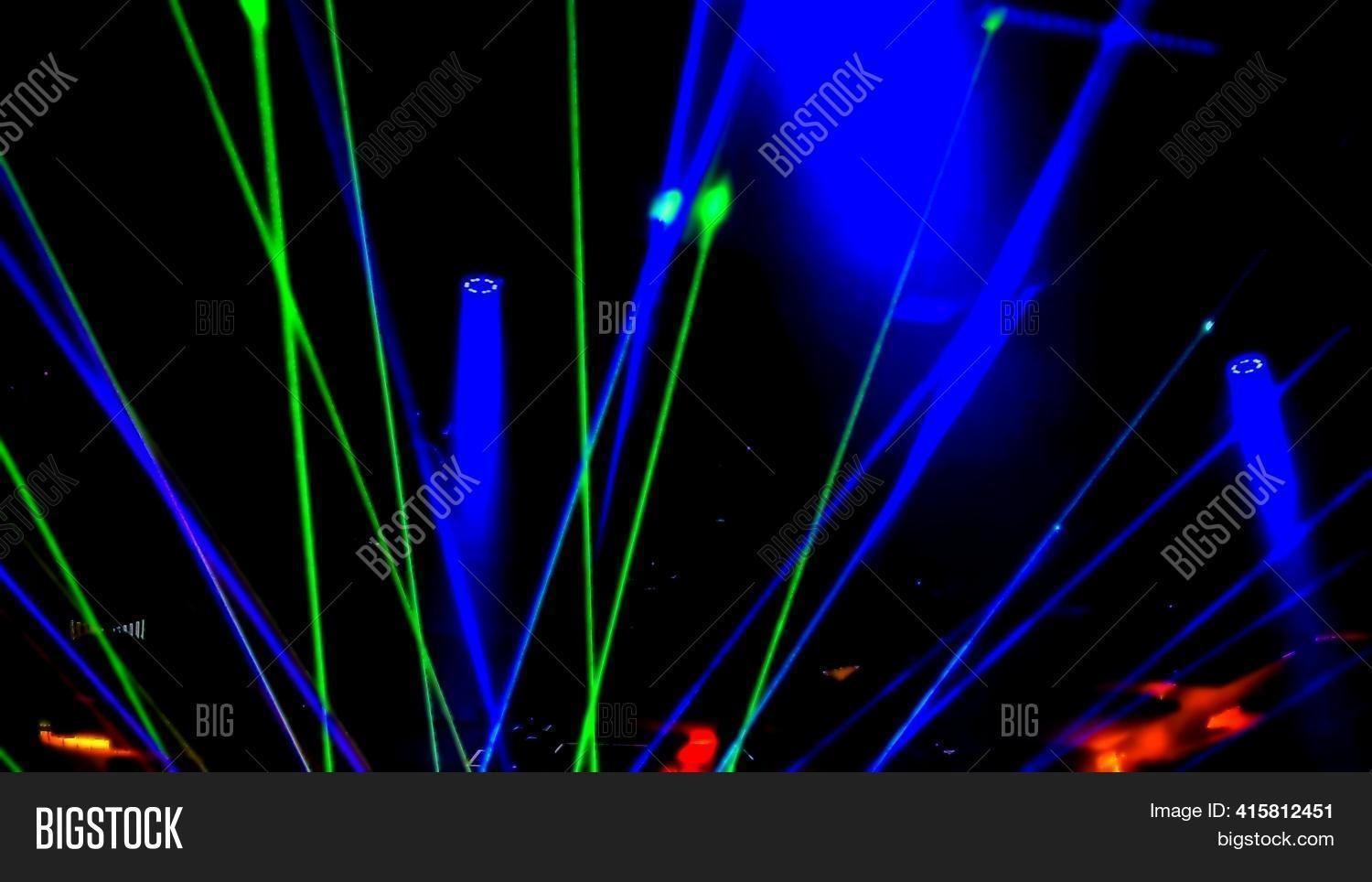 Laser Neon Music Light Image & Photo (Free Trial) | Bigstock