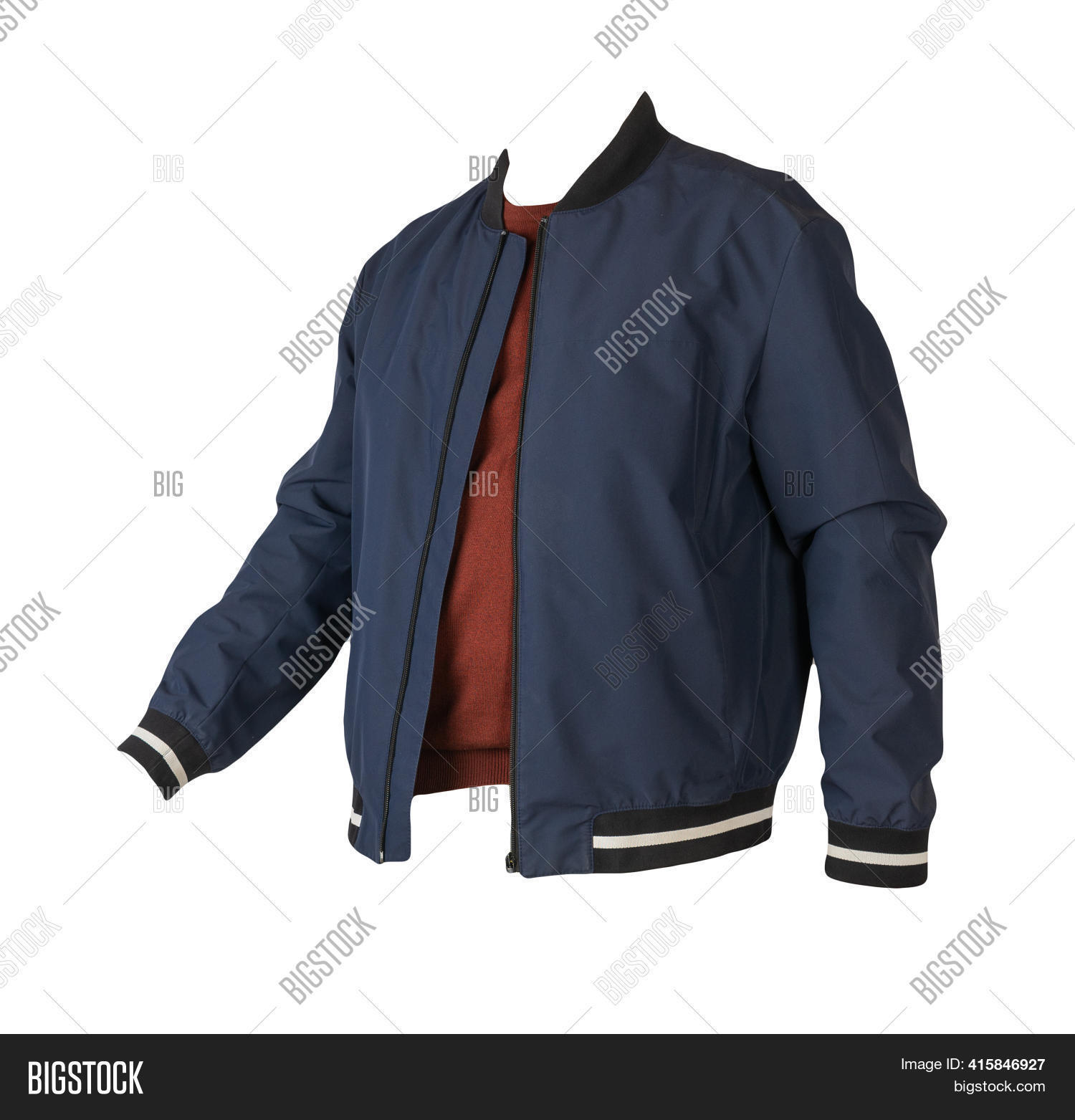 Dark Blue Bomber Image & Photo (Free Trial) | Bigstock