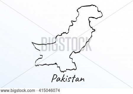 Hand Draw Map Vector & Photo (Free Trial) | Bigstock