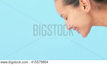 Female Face Water On Image & Photo (Free Trial) | Bigstock