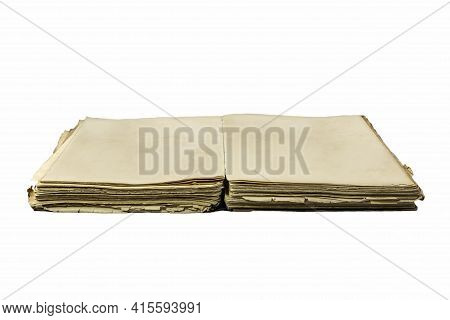 Old Damaged Book Empty Image & Photo (Free Trial) | Bigstock