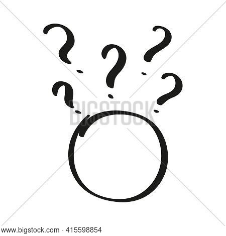 Hand Drawn Circle Vector & Photo (Free Trial) | Bigstock