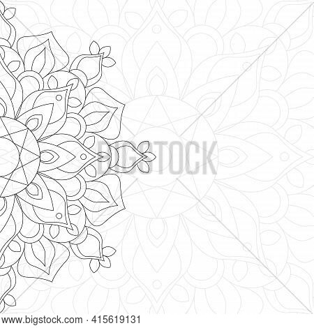 Mandala Postcard. Vector & Photo (Free Trial) | Bigstock