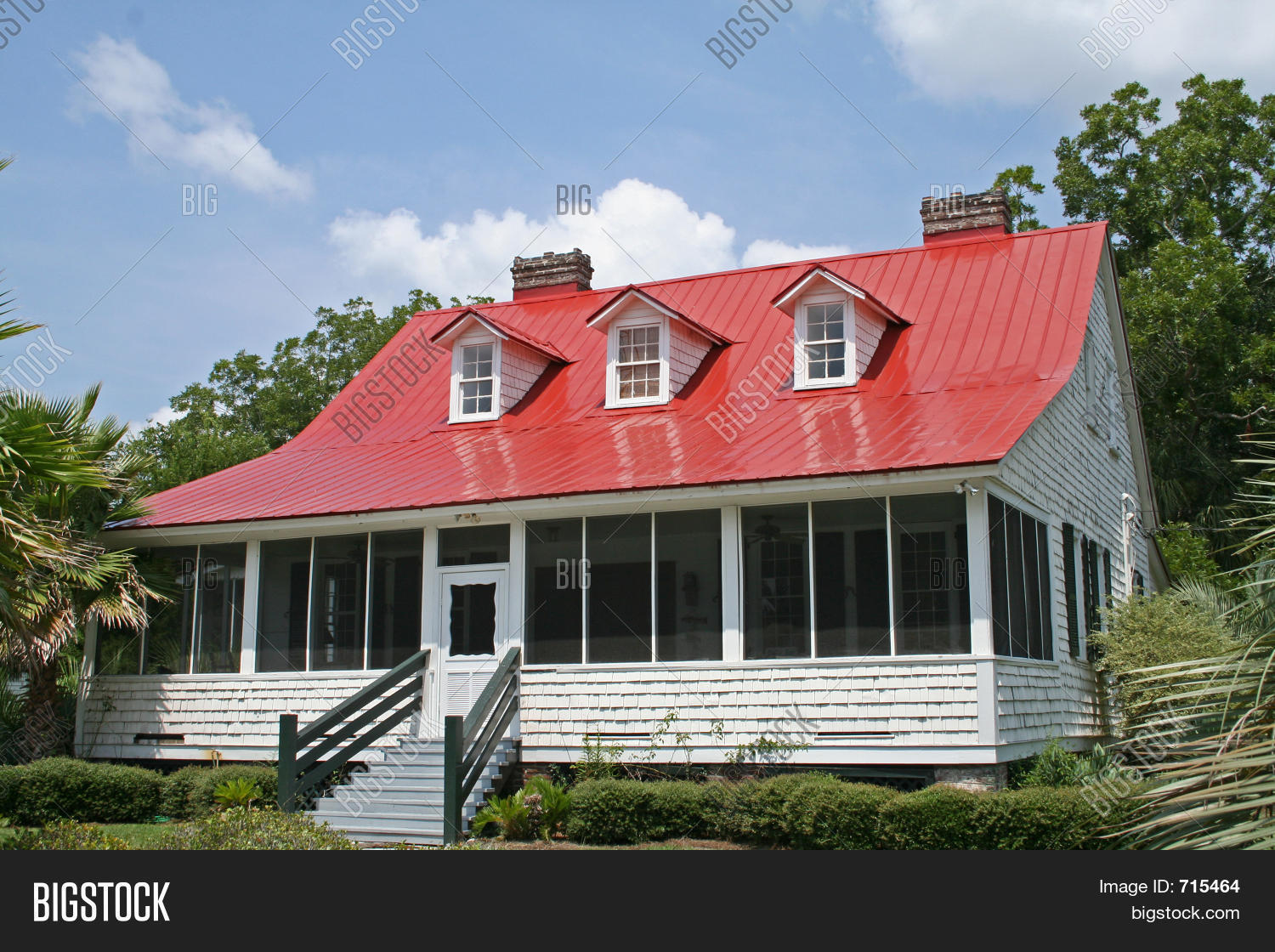 Vintage Beach House Image & Photo (Free Trial) | Bigstock