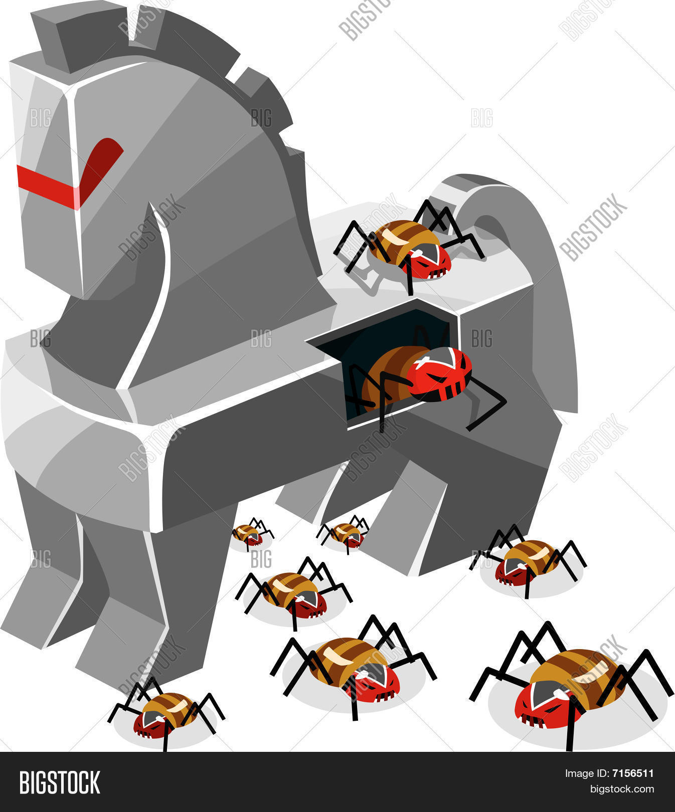 Threat Trojan Virus Vector & Photo (Free Trial) | Bigstock Threat Trojan Virus Vector & Photo (Free Trial) | Bigstock