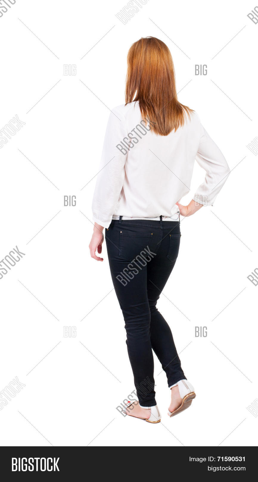 Back View Walking Image & Photo (Free Trial) | Bigstock