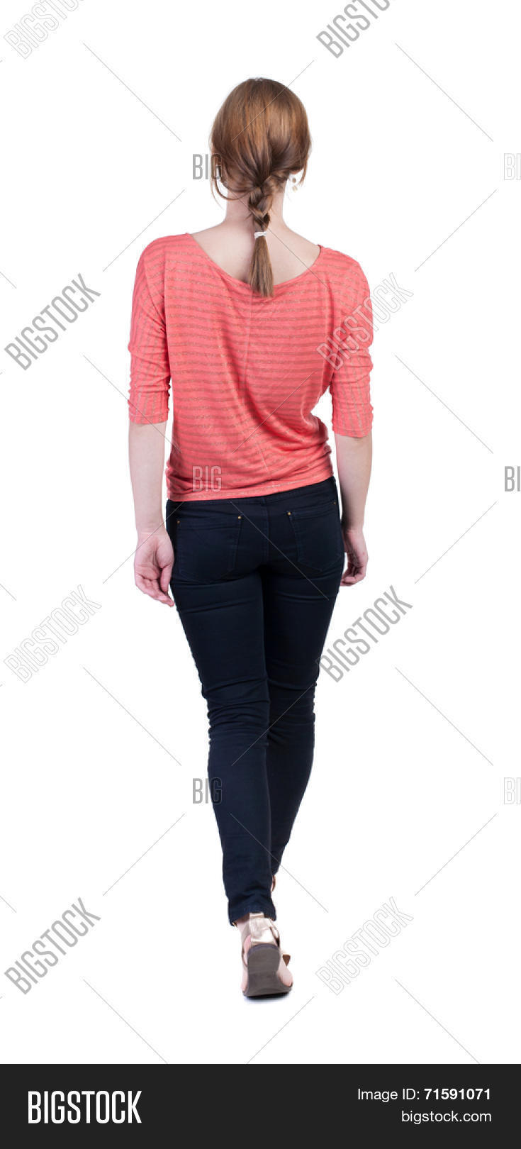 Back View Walking Image & Photo (Free Trial) | Bigstock