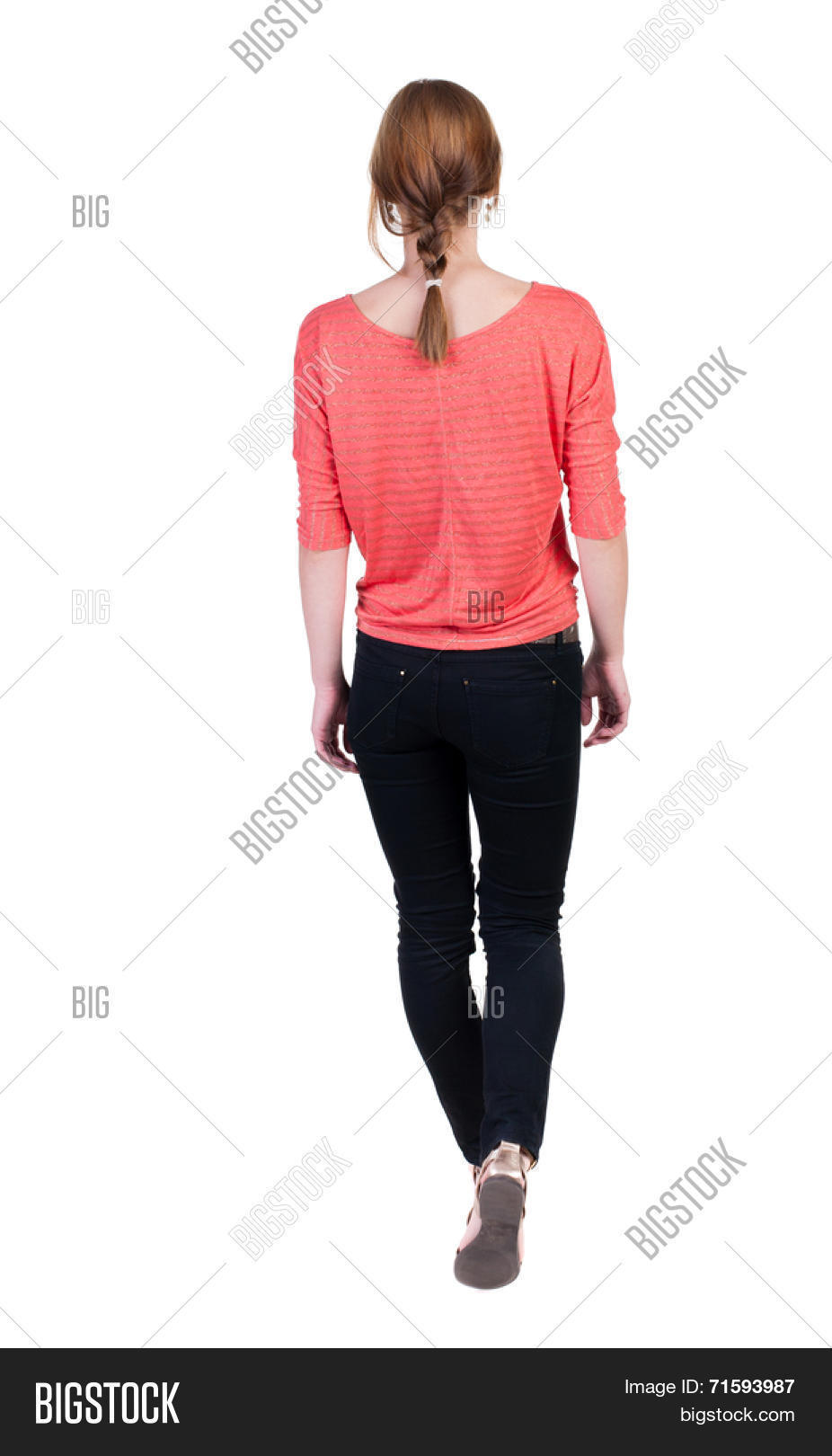 Back View Walking Image & Photo (Free Trial) | Bigstock