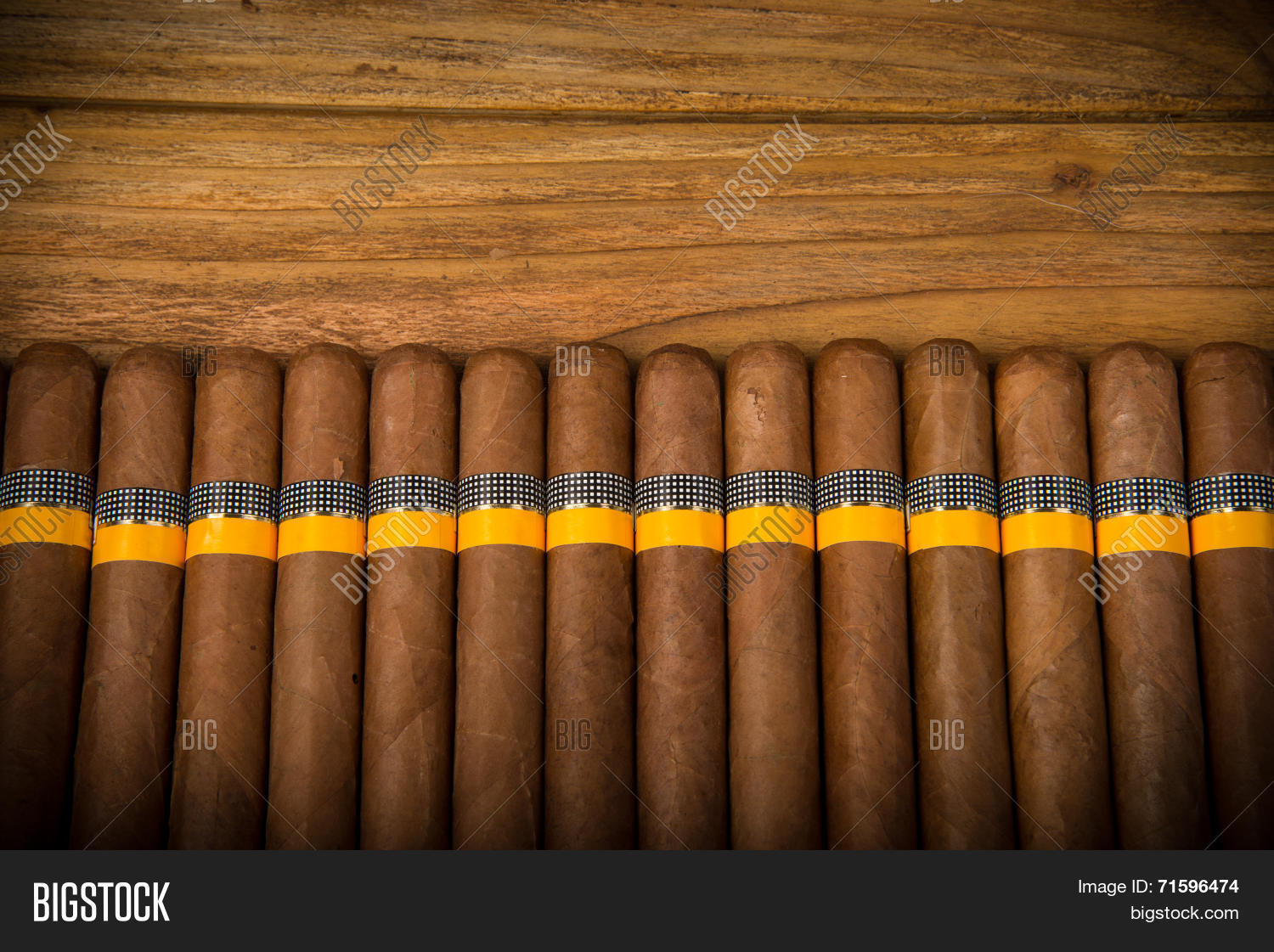 Cigars On Rustic Table Image & Photo (Free Trial) | Bigstock