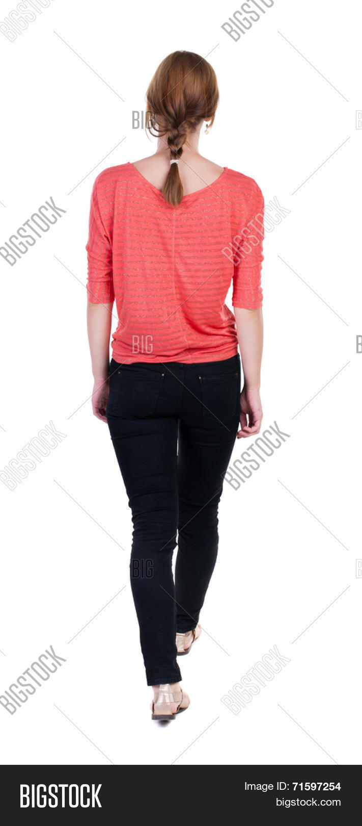 Back View Walking Image & Photo (Free Trial) | Bigstock