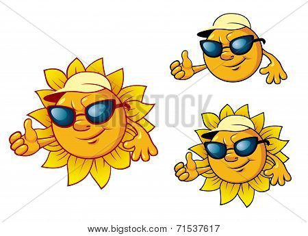 Cartoon Style Sun Vector & Photo (Free Trial) | Bigstock