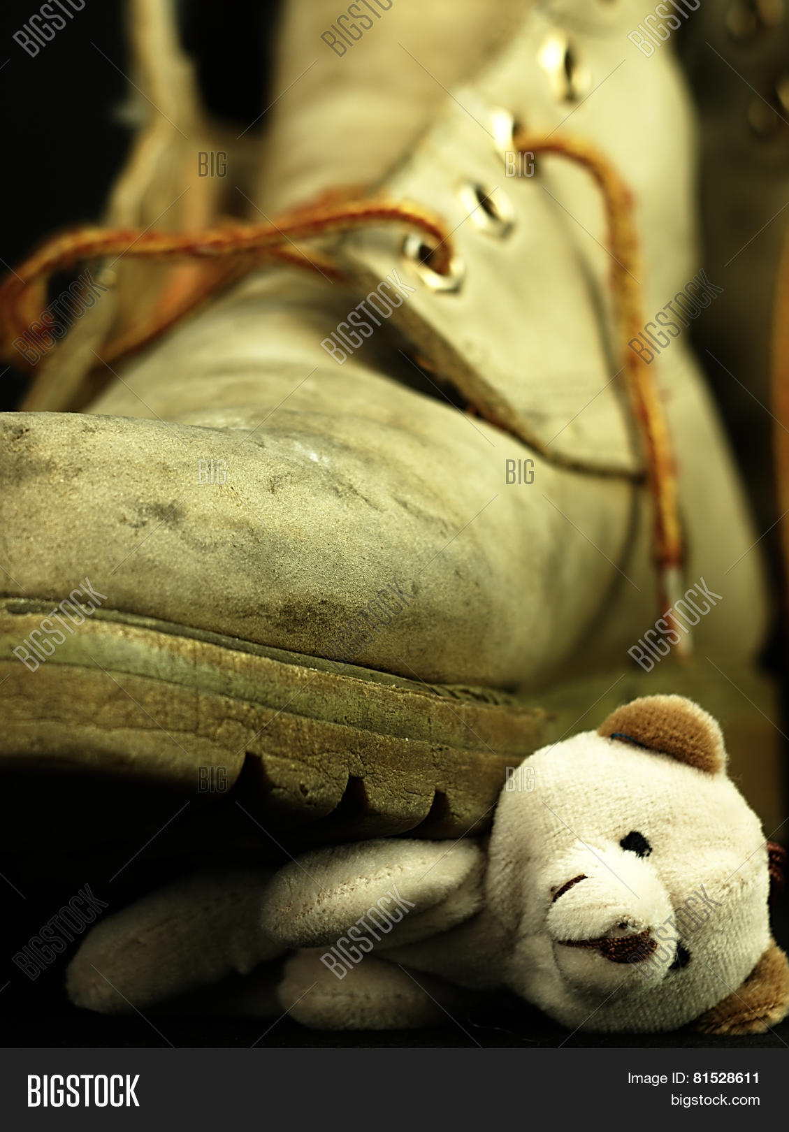 Teddy Bear Crushed By Image & Photo (Free Trial) | Bigstock