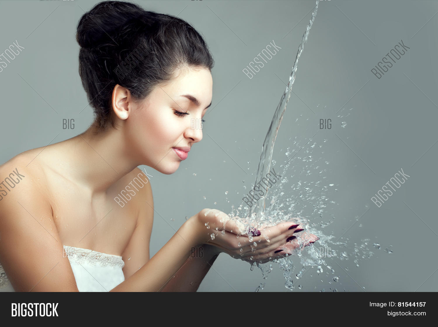 Woman Water Splash. Image & Photo (Free Trial) | Bigstock
