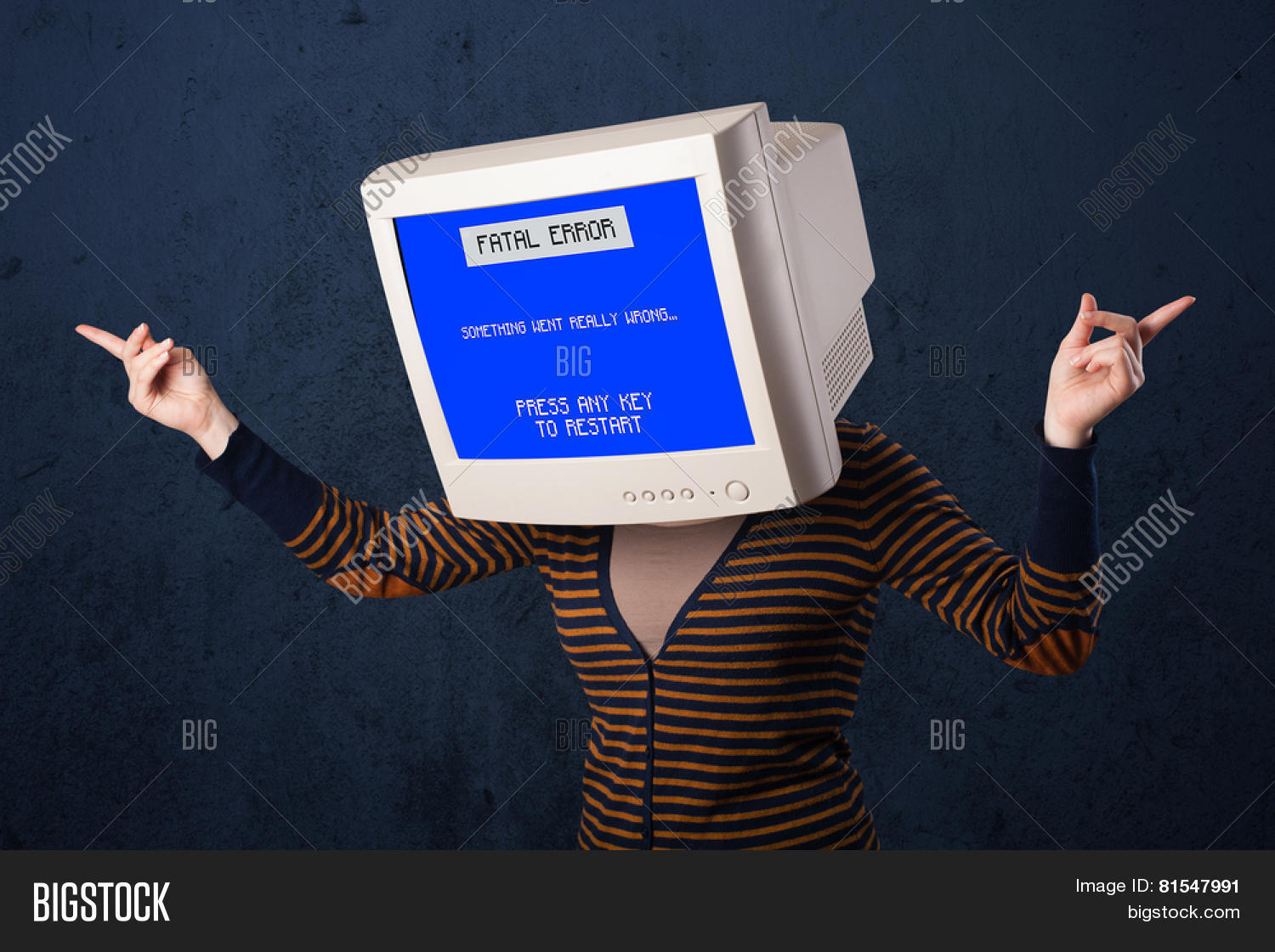 Person Monitor Head Image & Photo (Free Trial) | Bigstock