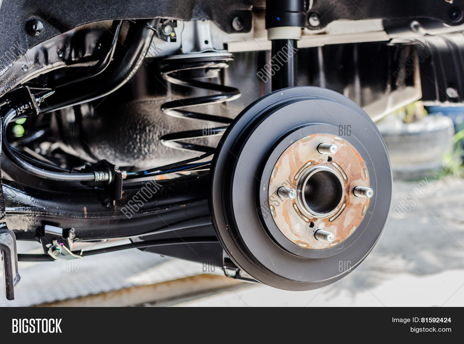 Front Disc Brake On Image & Photo (Free Trial) | Bigstock