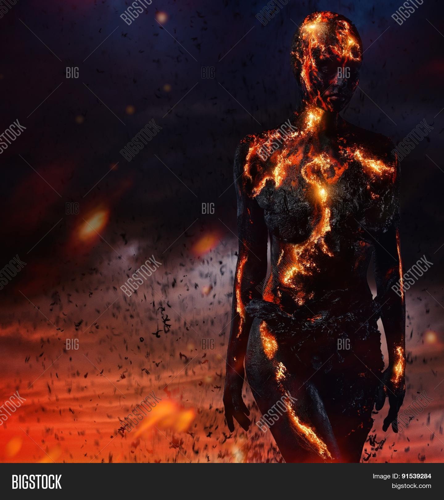 Creature Made Lava Image & Photo (Free Trial) | Bigstock