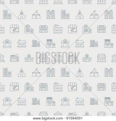 Building Outline Pattern Images, Illustrations & Vectors (Free) - Bigstock