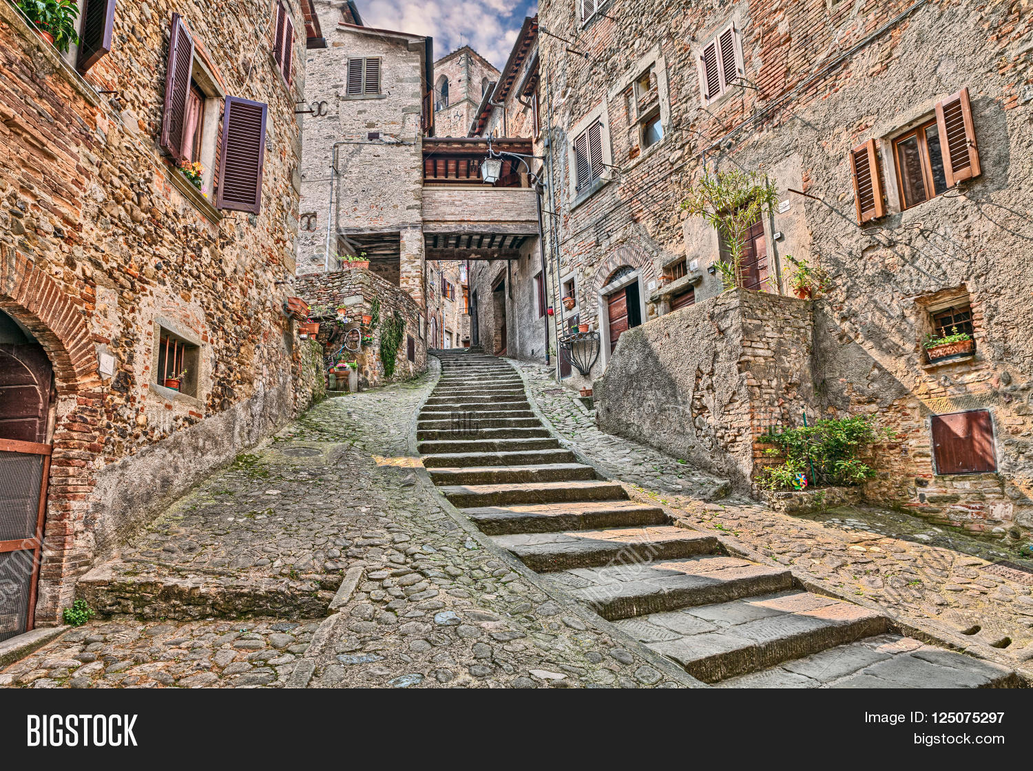 Picturesque Old Narrow Image & Photo (Free Trial) | Bigstock