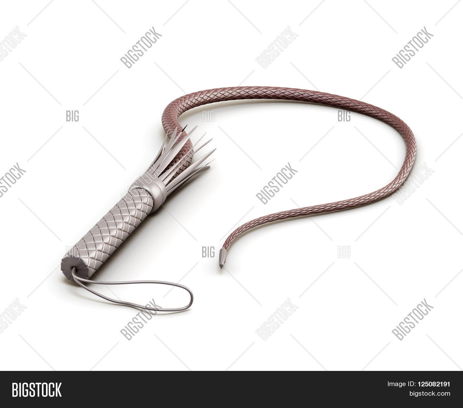 Whip Isolated On White Image & Photo (Free Trial) | Bigstock