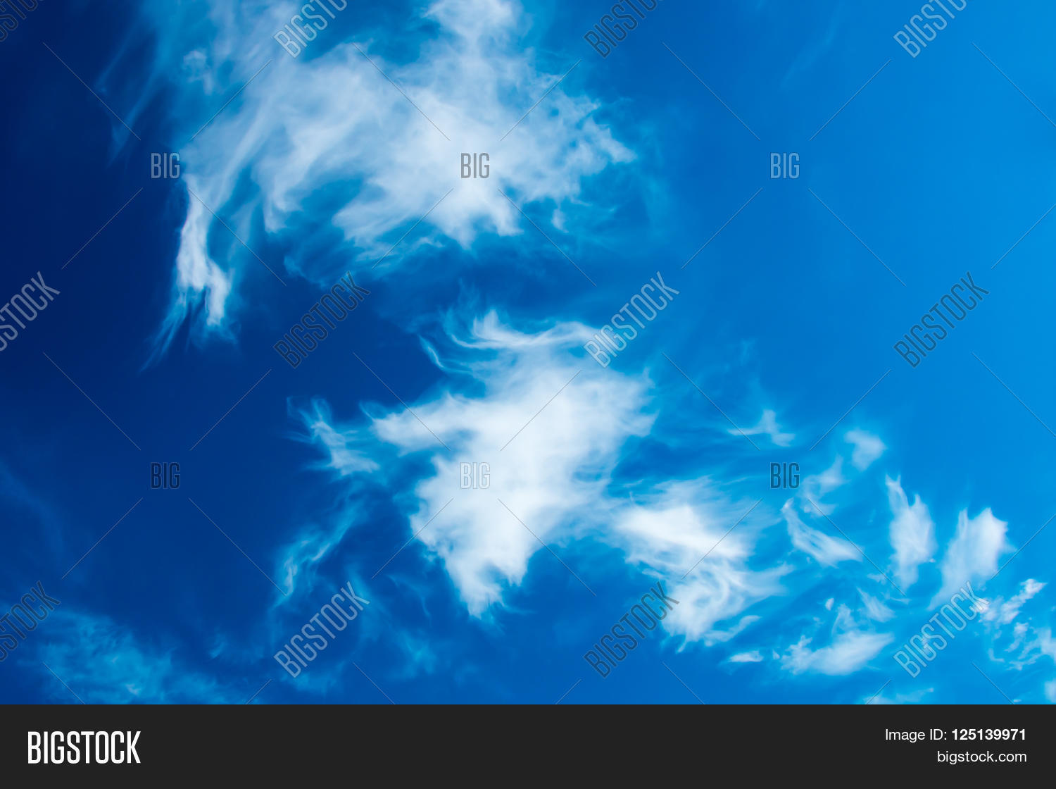 Deep Blue Sky Bright Image & Photo (Free Trial) | Bigstock
