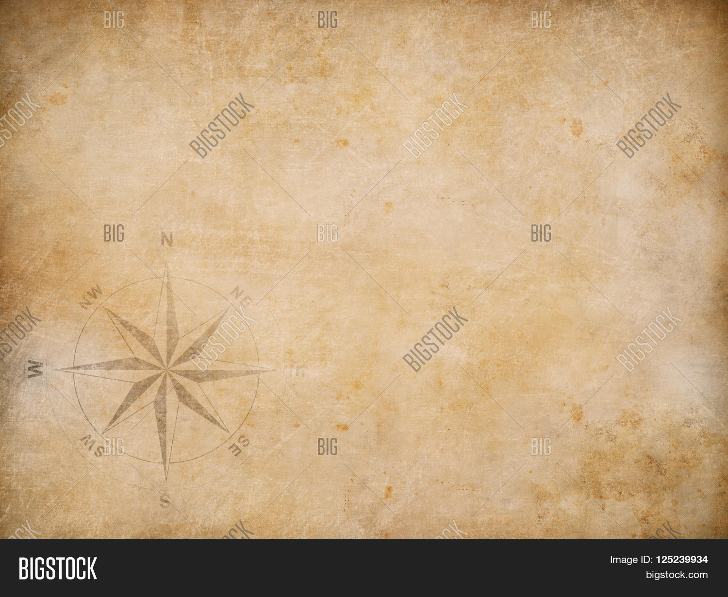 Old Blank Map Image & Photo (Free Trial) | Bigstock