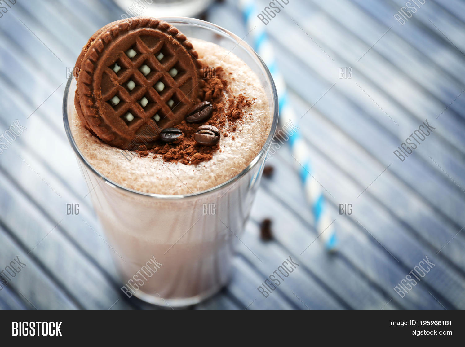 Delicious Milk Shake Image & Photo (Free Trial) | Bigstock