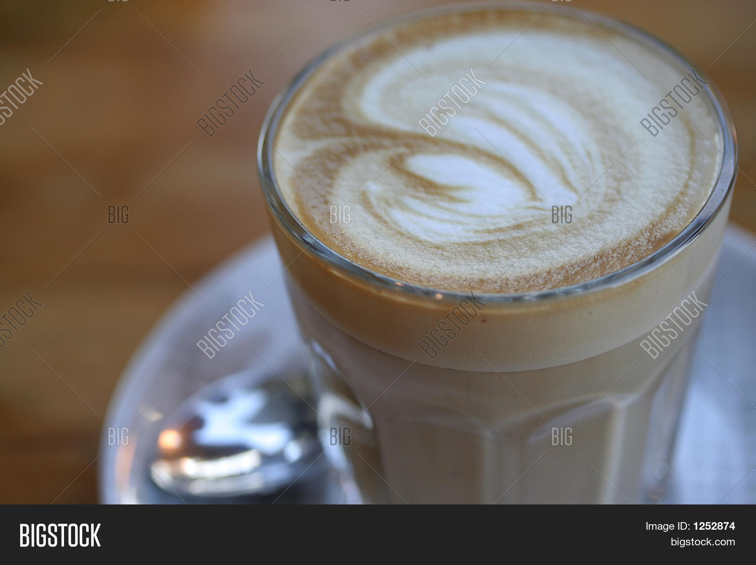 Cafe Latte Image & Photo (Free Trial) | Bigstock