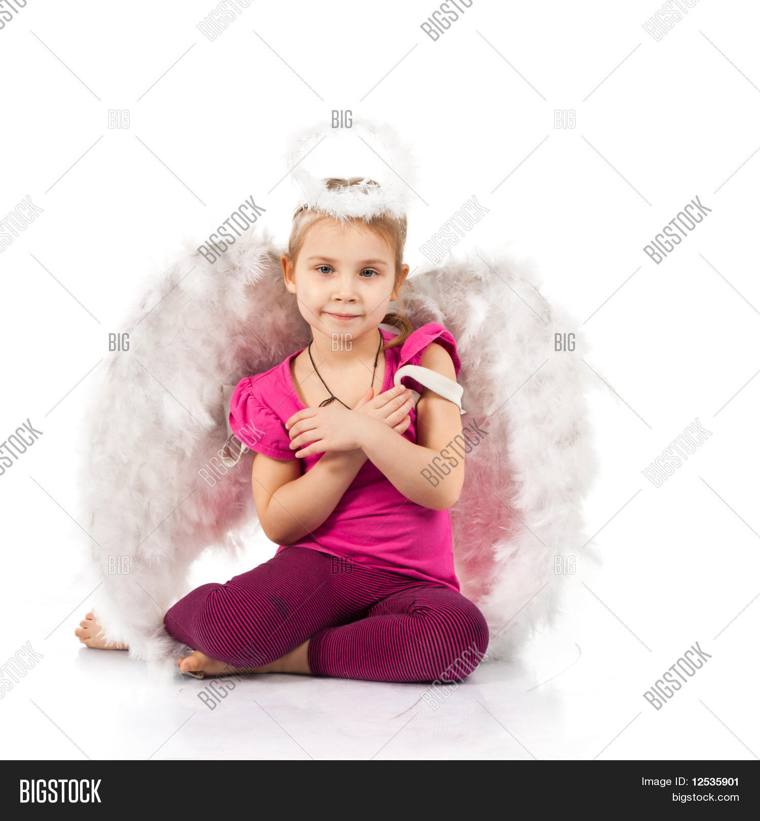 Beautiful Girl Angel Image & Photo (Free Trial) | Bigstock