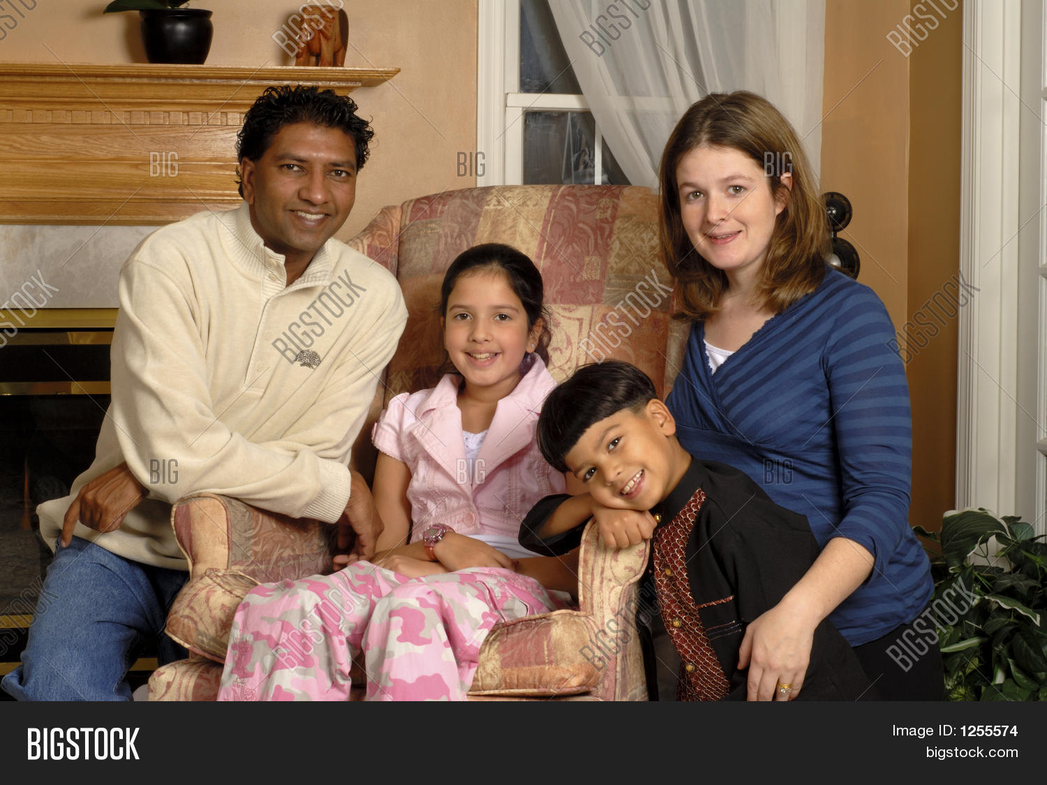 Biracial Family Image & Photo (Free Trial) | Bigstock