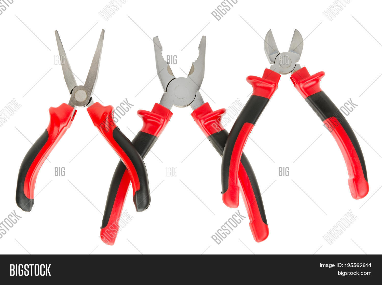Pliers Isolated On Image & Photo (Free Trial) | Bigstock