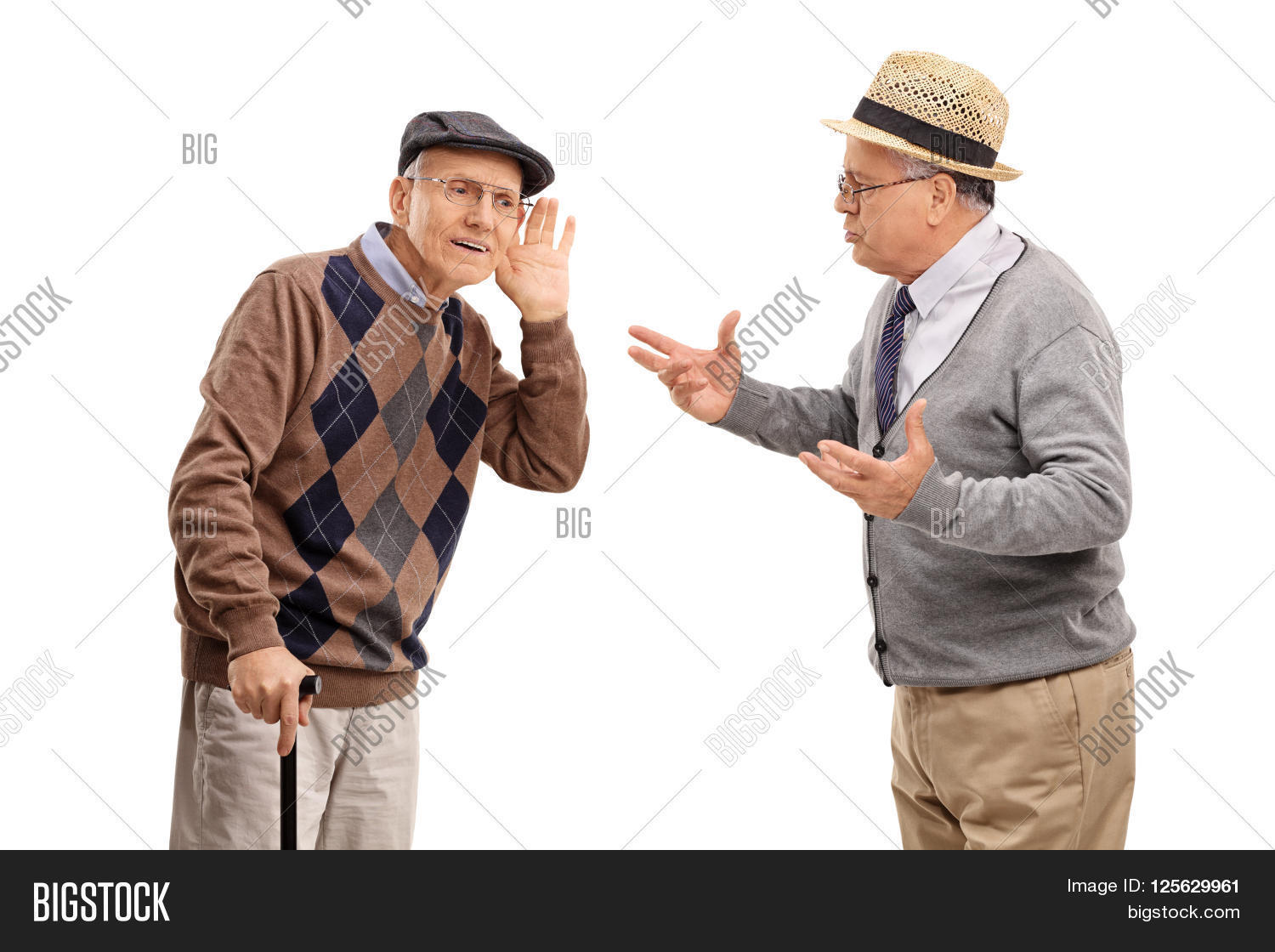 Senior Man Struggling Image & Photo (Free Trial) | Bigstock