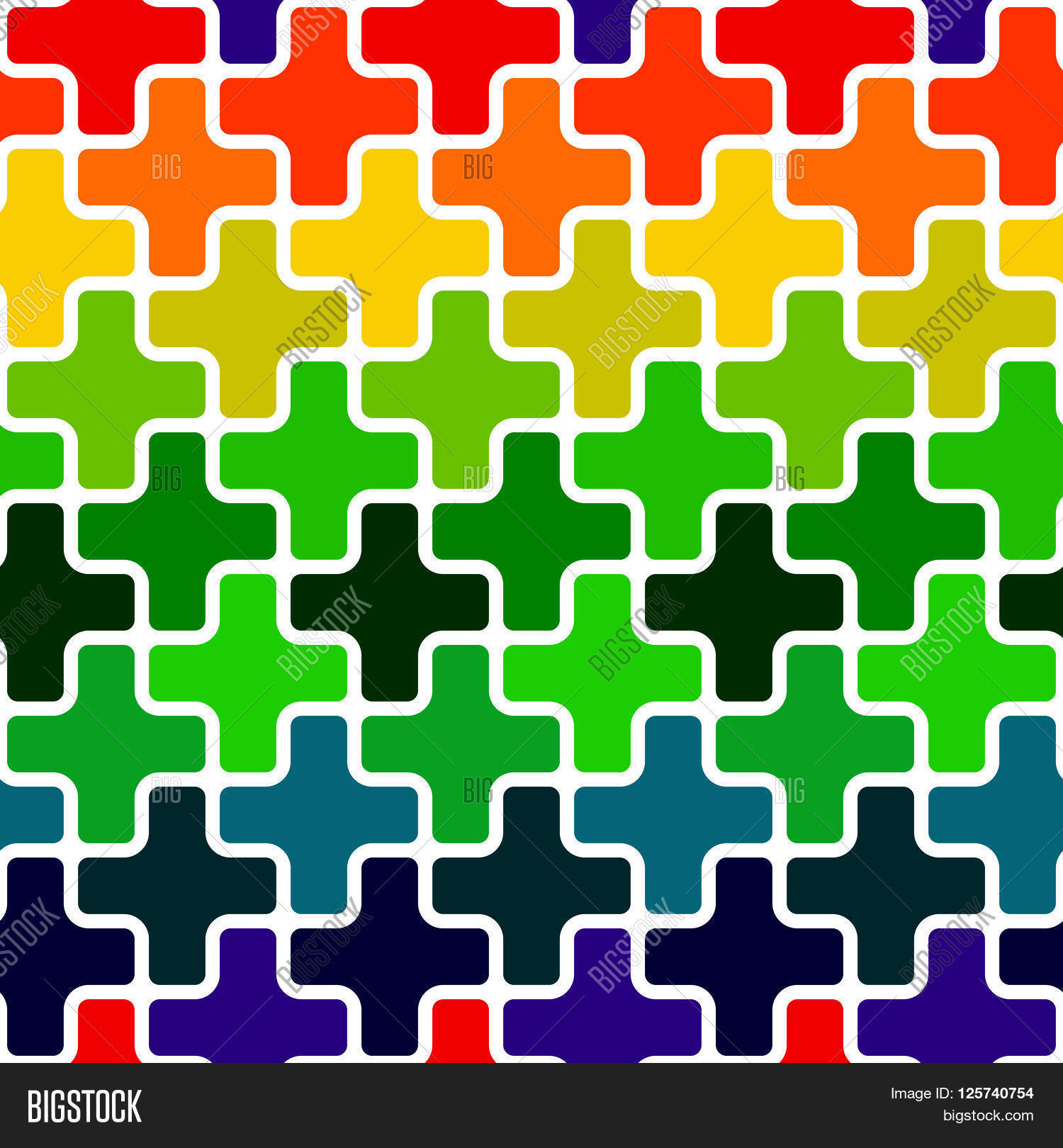 Simple Modern Rainbow Vector & Photo (Free Trial) | Bigstock