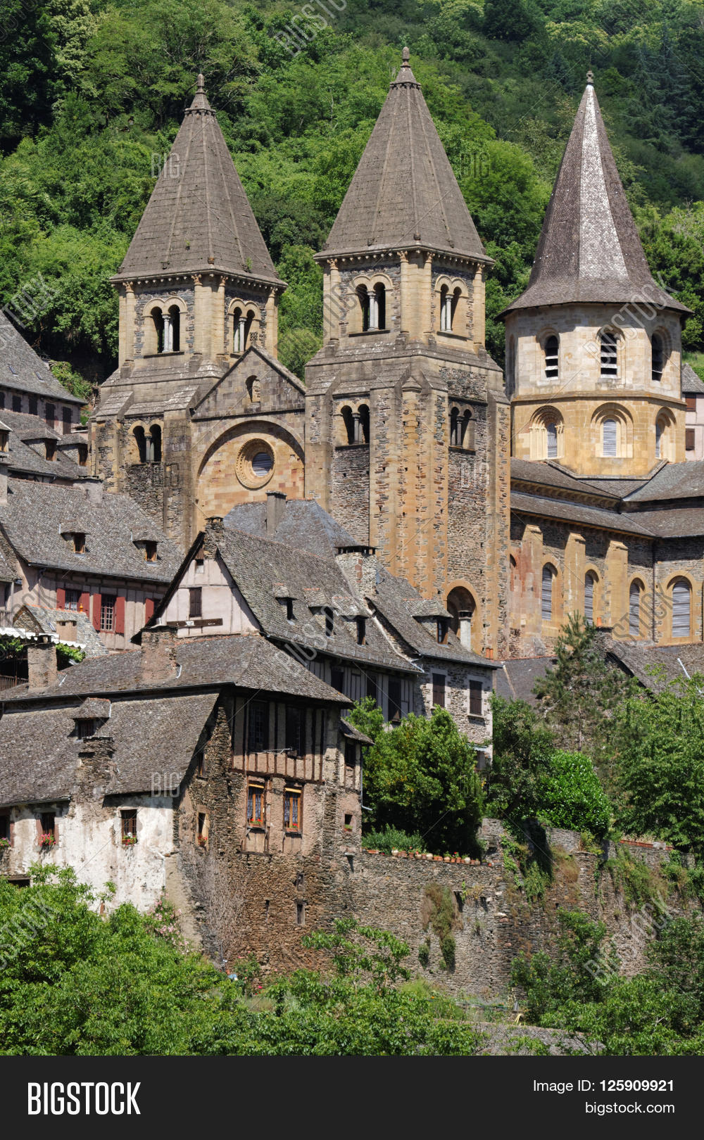 Conques, France, June Image & Photo (Free Trial) | Bigstock