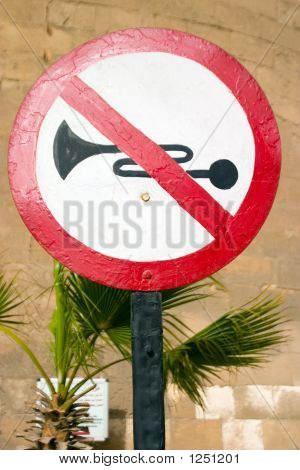 No Horn Sign Image & Photo (Free Trial) | Bigstock