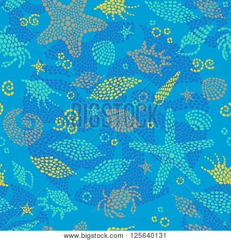Blue Seamless Sea Vector & Photo (Free Trial) | Bigstock