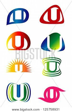 Set Alphabet Symbols Vector & Photo (Free Trial) | Bigstock