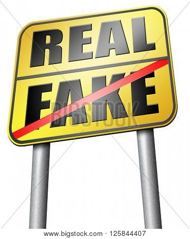 Fake Versus Real Image & Photo (Free Trial) | Bigstock