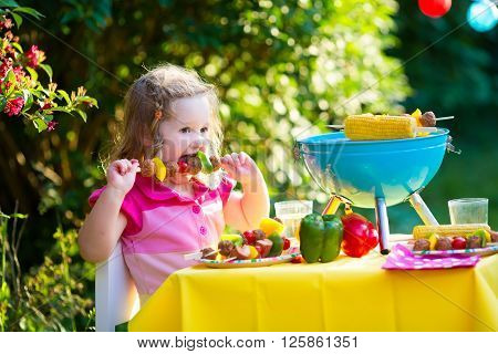 Children Grilling Meat Image & Photo (Free Trial) | Bigstock