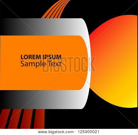 Orange, Black Paper Vector & Photo (Free Trial) | Bigstock