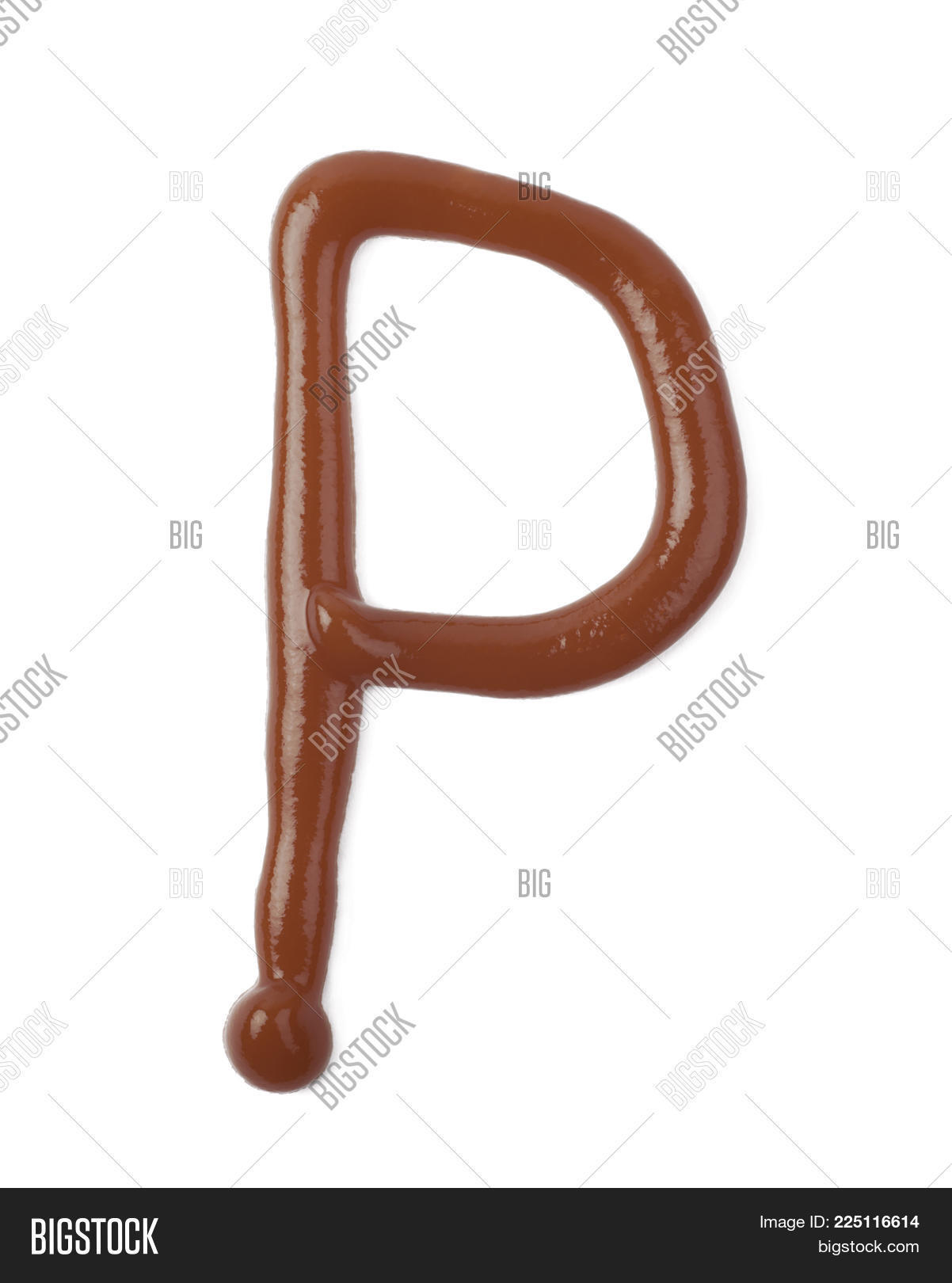 Single Latin Letter P Image & Photo (Free Trial) | Bigstock